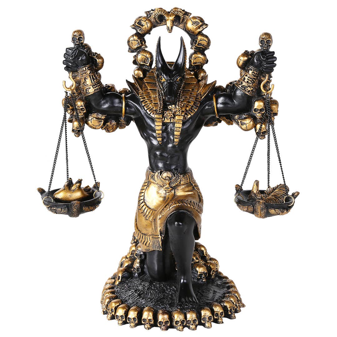 Egyptian Anubis Statue – The Luciferian Apotheca