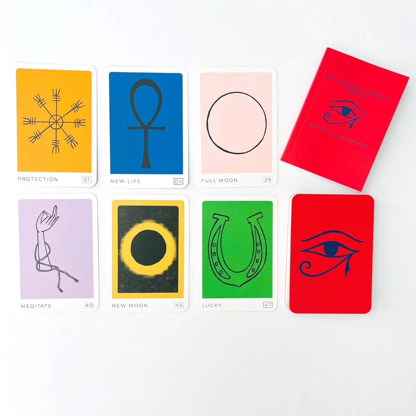 Sacred Symbols Oracle Deck By Marcella Kroll – The Luciferian Apotheca