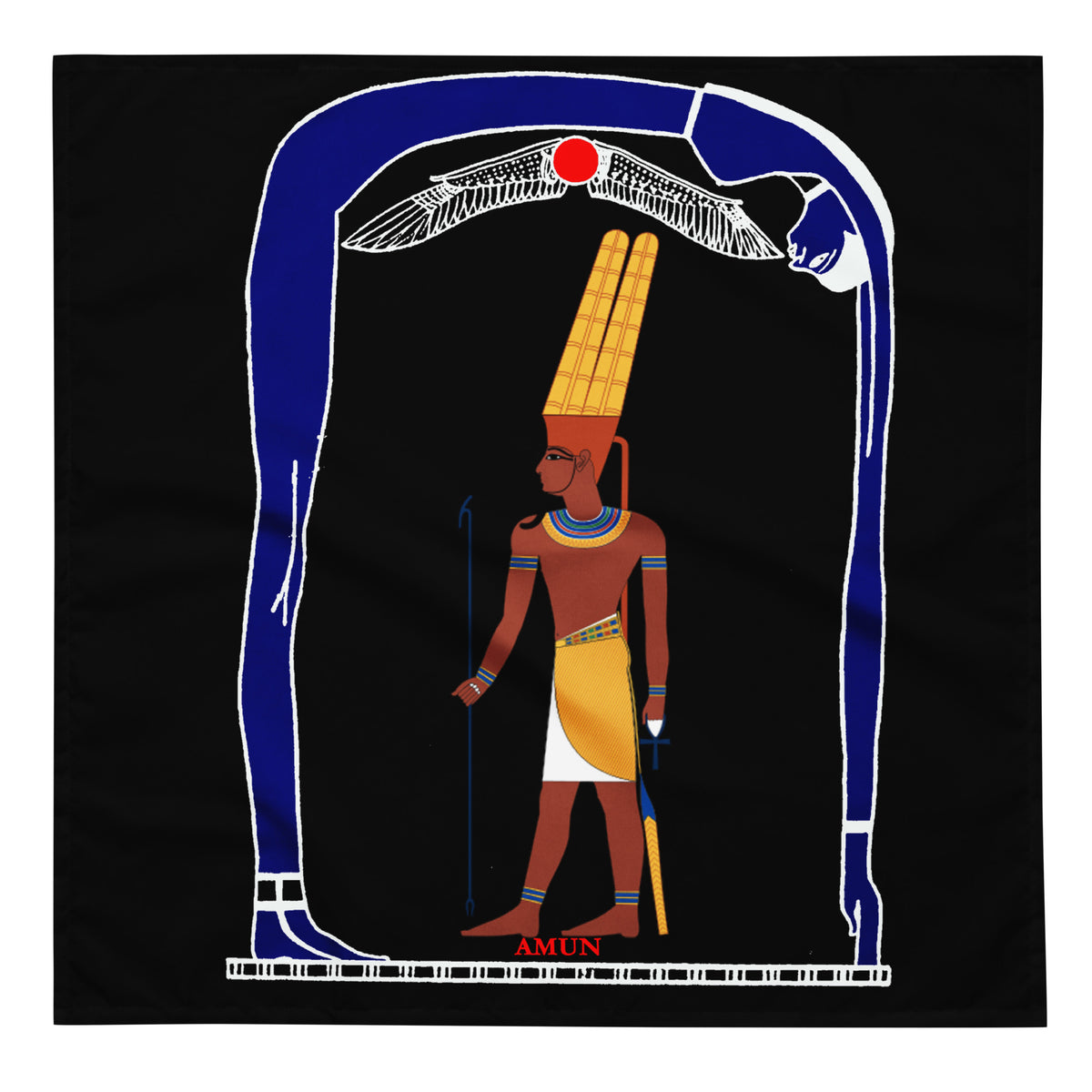 Egyptian Altar Cloth - Amon-Ra Ruling Deity of Winds and Sun – The ...