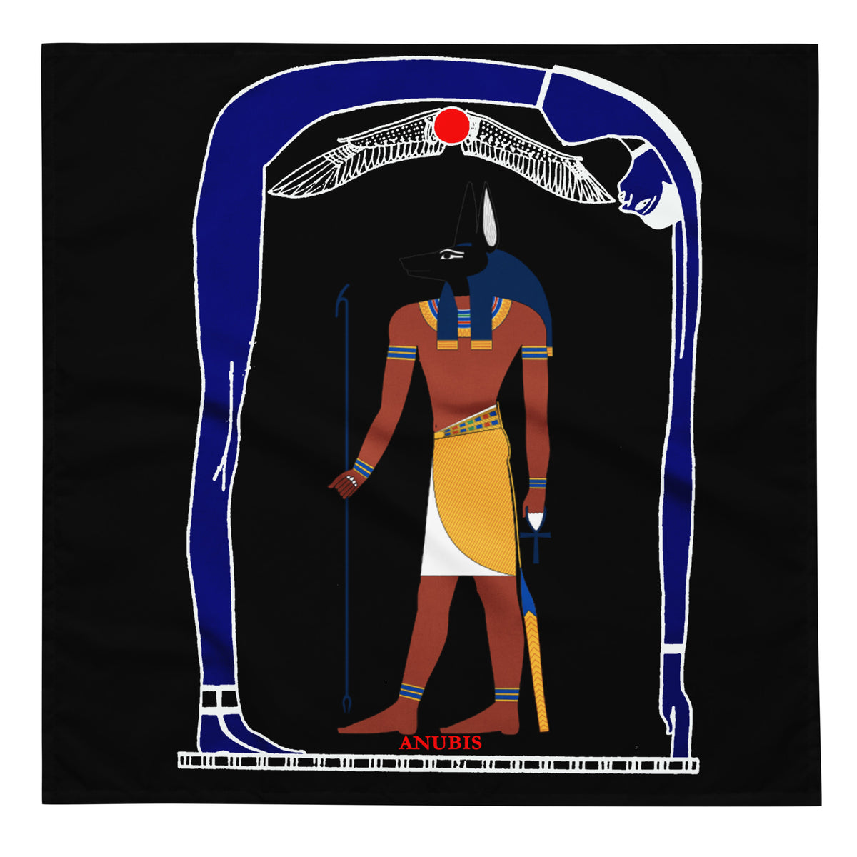 Egyptian Altar Cloth - Anubis God of Funeral Spells – The Luciferian ...