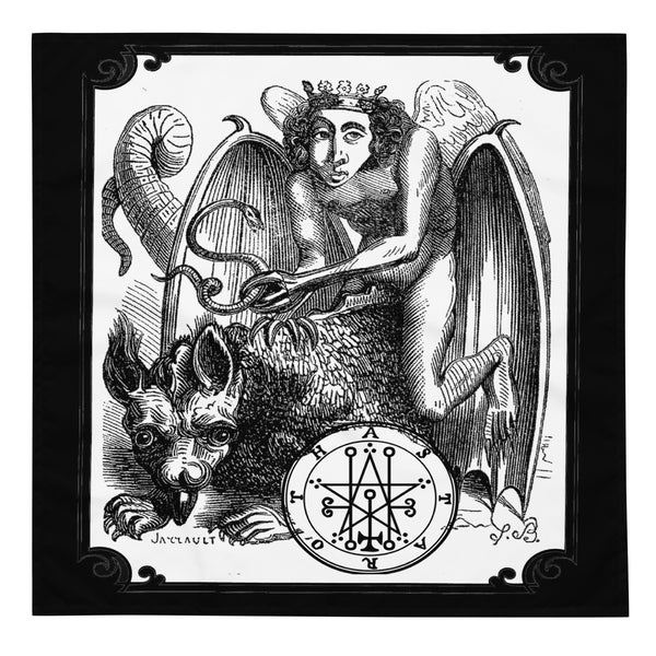 Demon Altar Cloth - Astaroth, Duke of Hell Goetia – The Luciferian Apotheca