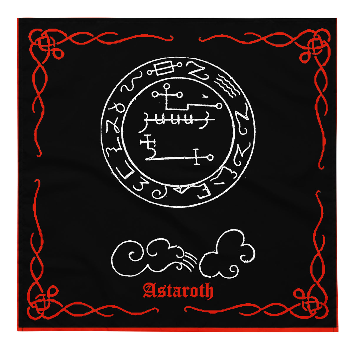 Demon Altar Cloth - Astaroth Sigil from Grimorium Verum – The ...