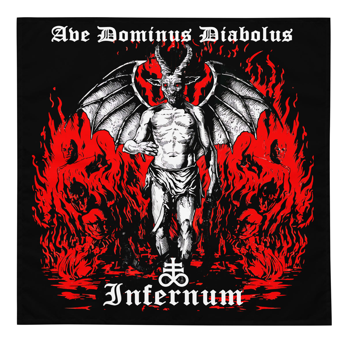 Satanic Altar Cloth - Ave Dominus Diabolus Infernum – The Luciferian ...