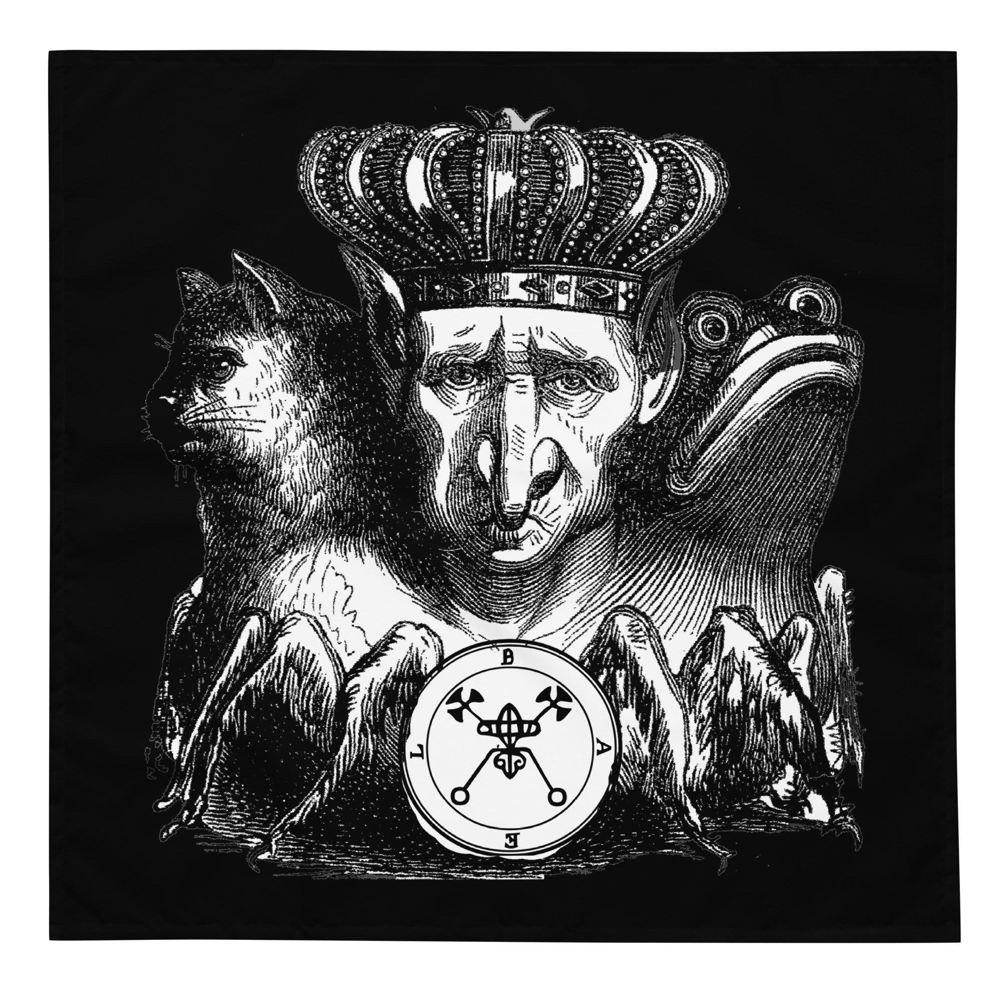 Demon Altar Cloth - Bael Lord of the East – The Luciferian Apotheca