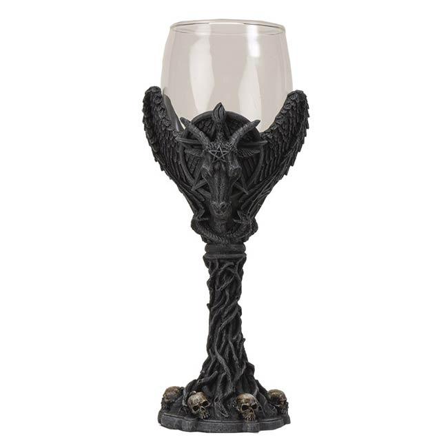 The Chalice of Baphomet | Esoteric Sabbatic Goat Goblet for Occult Rit ...