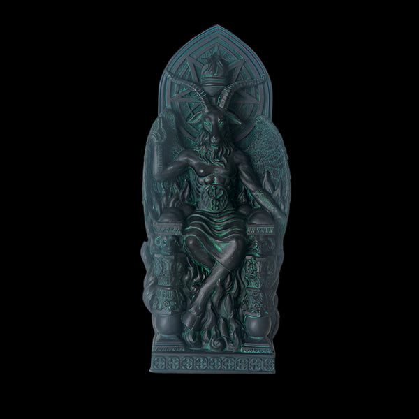 Baphomet Enthroned Statue | Occult Masterpiece for Serious Practitione ...