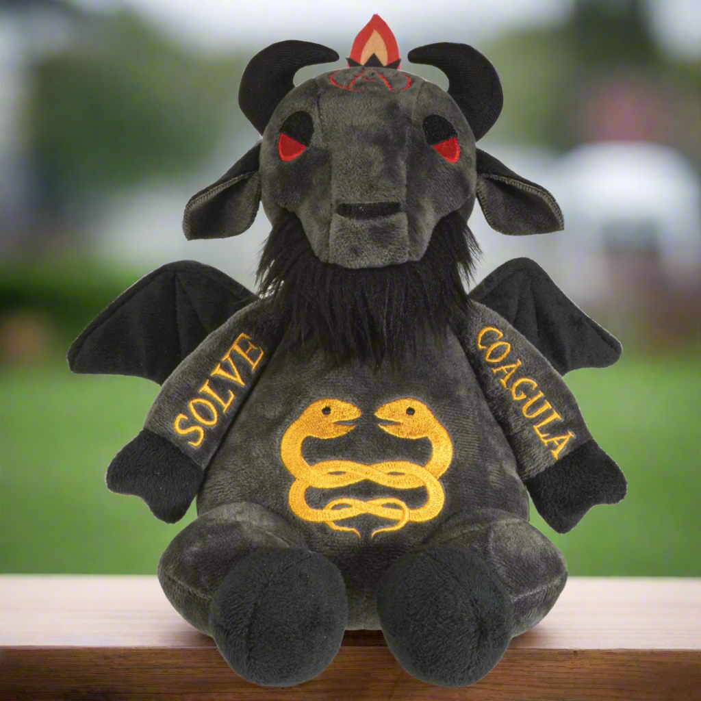 Baphomet Plush Fiend | Horned God Plush | Hermetic Symbolism Collectib ...
