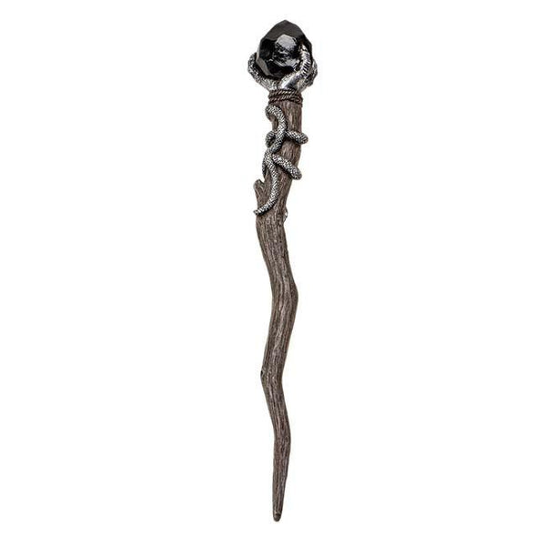 Black Magic Serpent Wand | Enchanted Wand for Spells and Rituals – The ...