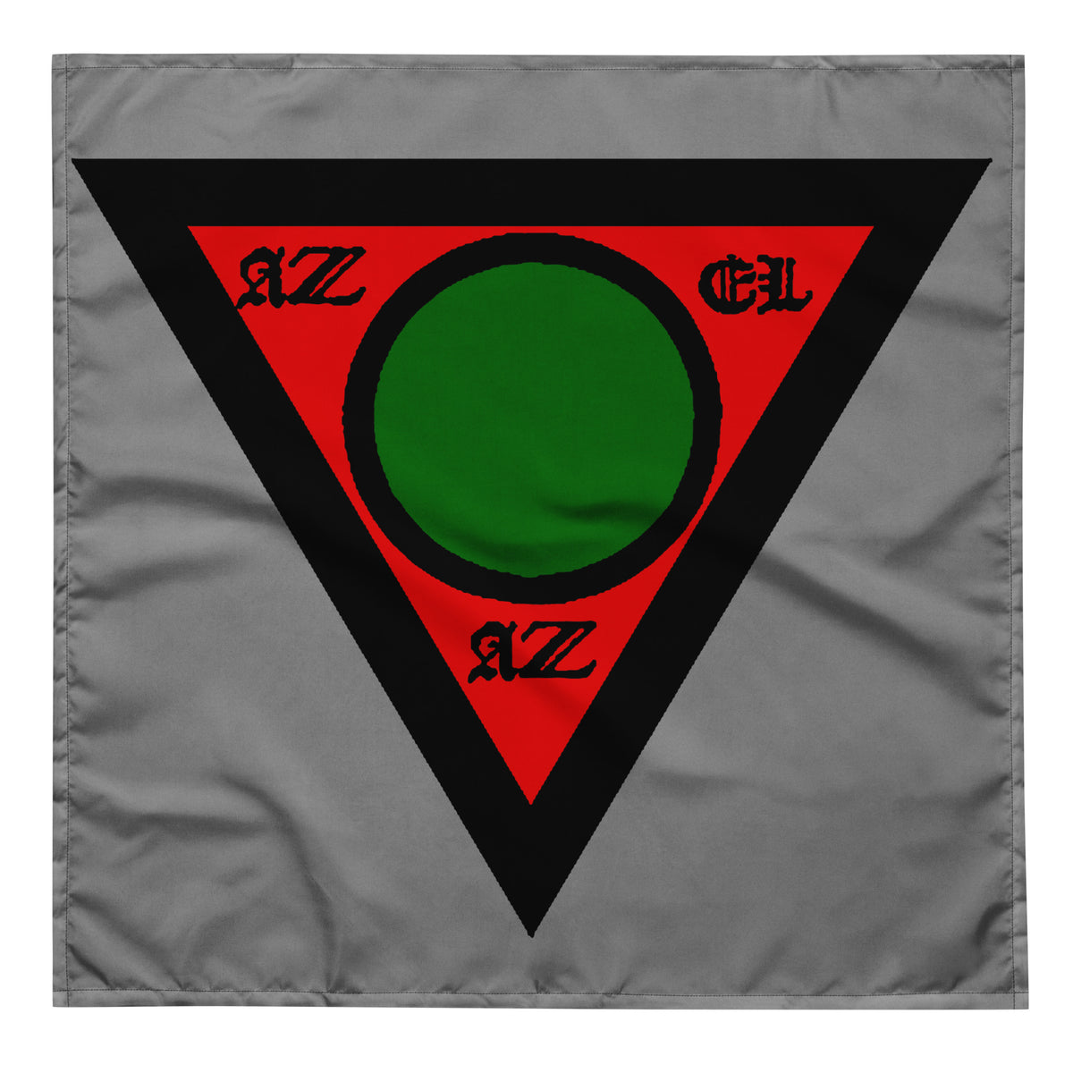 Luciferian Magick Altar Cloth - Evocation Circle of Azazel Red/Green ...