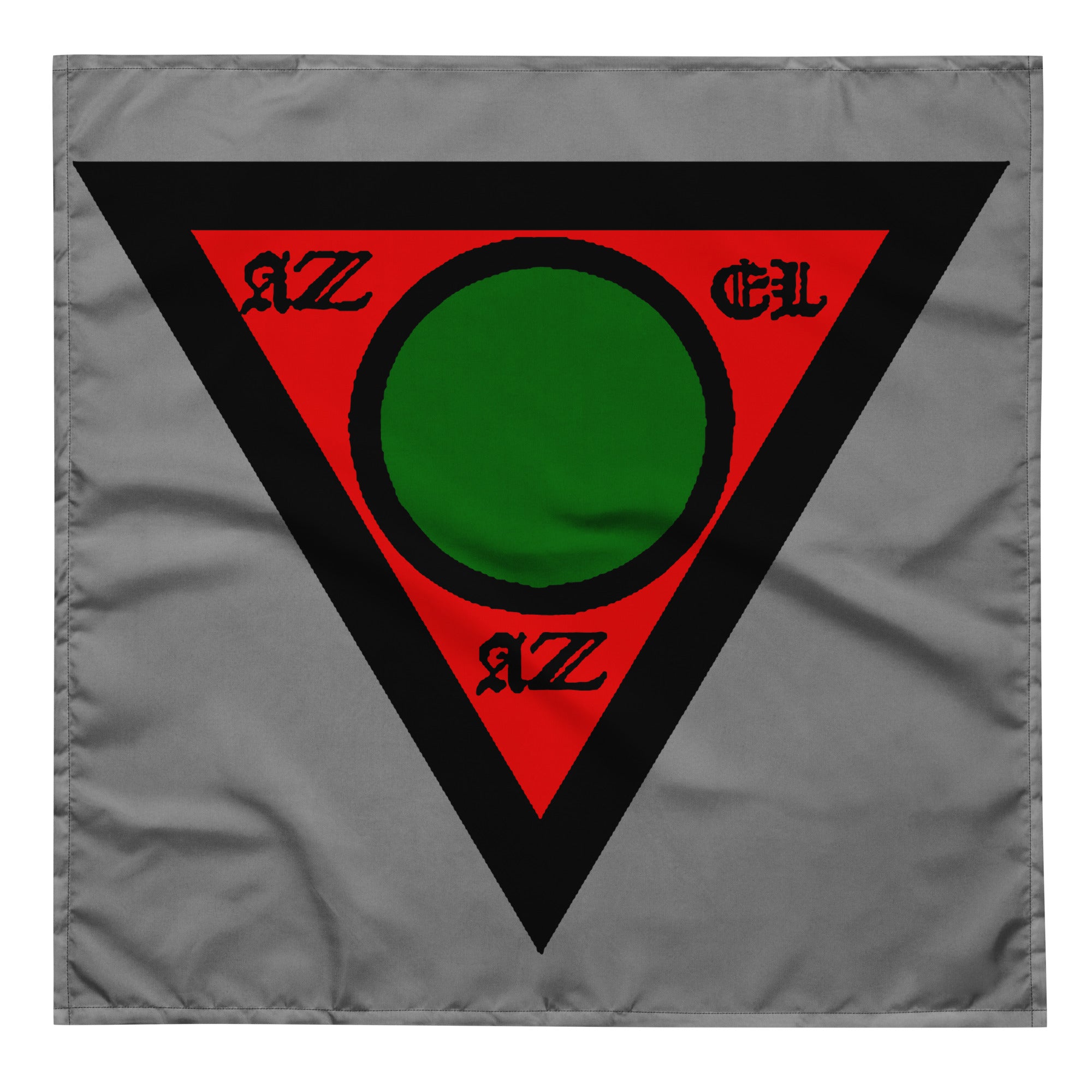 Luciferian Magick Altar Cloth - Evocation Circle of Azazel Red/Green ...