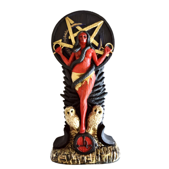 Lilith Goddess of Night and Dark Spirits Hand Painted Statue – The ...