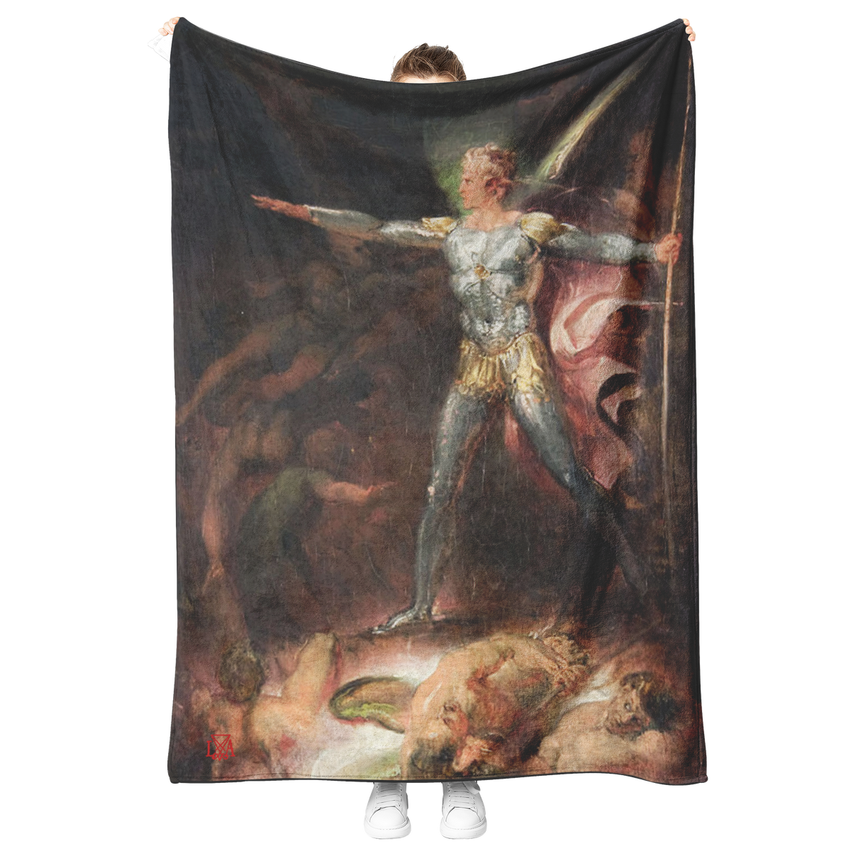 Paradise Lost Satan Summoning Legions in Hell Blanket – The Luciferian ...