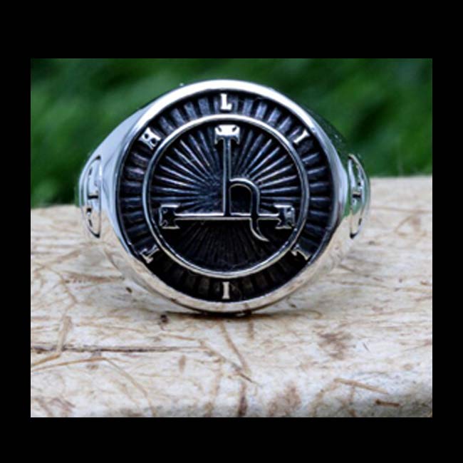 Sigil of Lilith Ring – .925 Sterling Silver – The Luciferian Apotheca