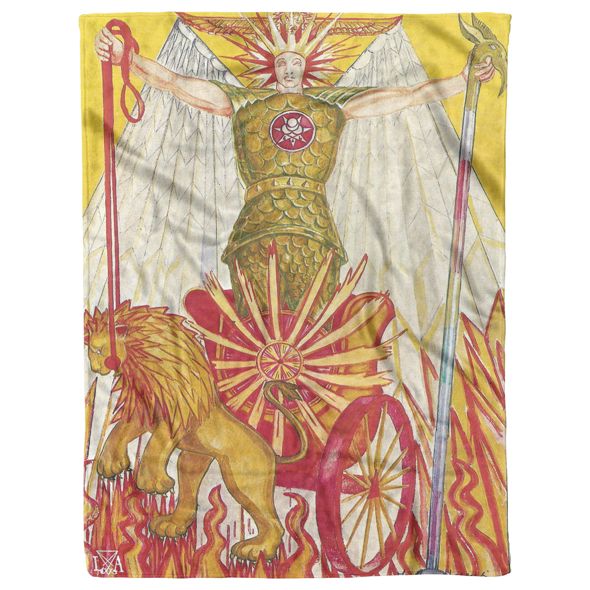 The Sun 666 from Aleister Crowley Thoth Tarot – The Luciferian Apotheca