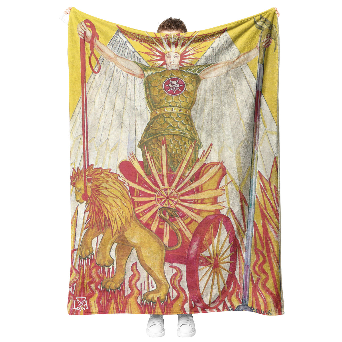 The Sun 666 from Aleister Crowley Thoth Tarot – The Luciferian Apotheca