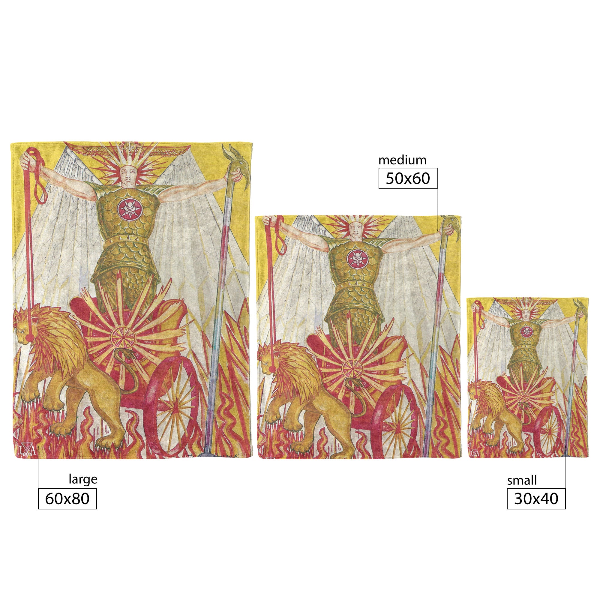 The Sun 666 from Aleister Crowley Thoth Tarot – The Luciferian Apotheca