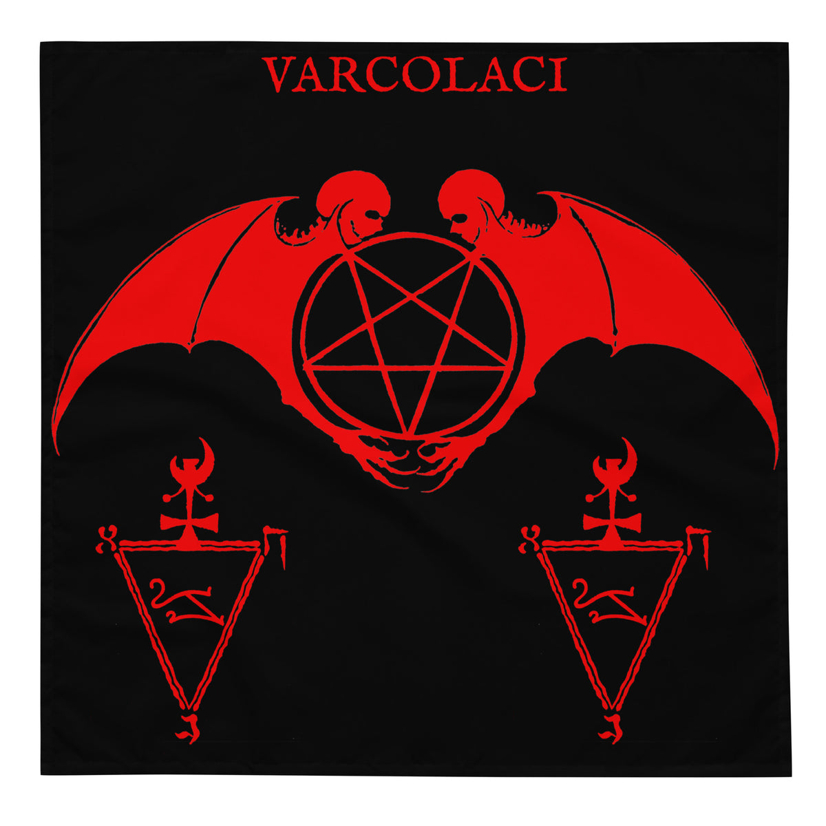 Vampire Altar Cloth - Varcolaci Akhkharu Red Print – The Luciferian ...