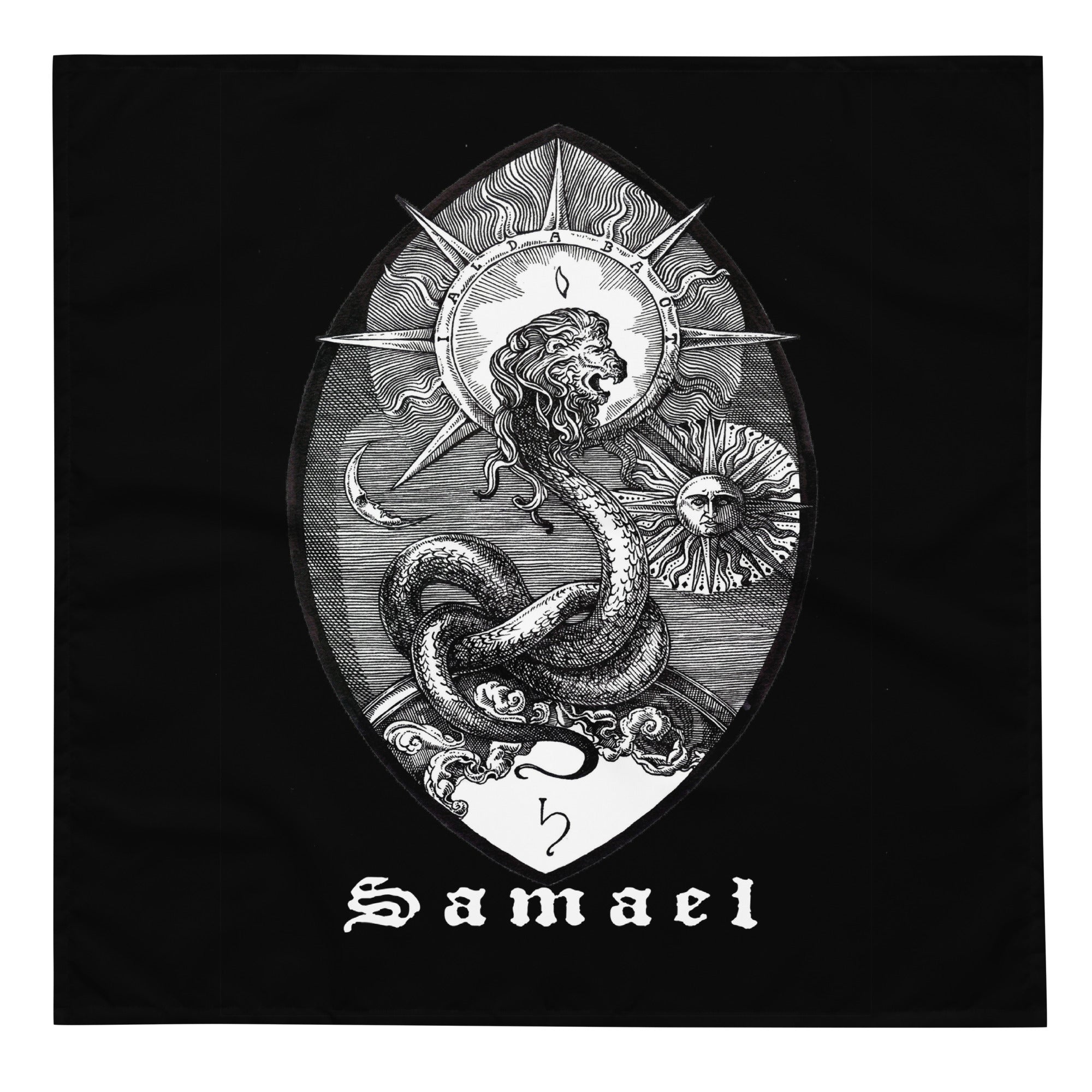 Luciferian Altar Cloth - SAMAEL (Yaldabaoth) Archon of Chaos – The ...