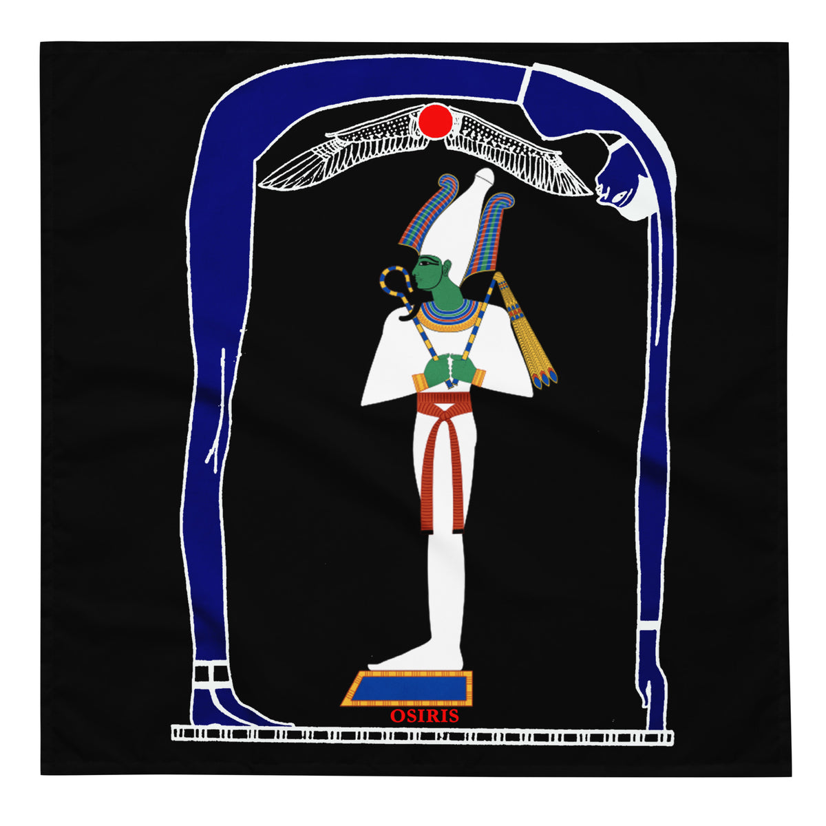 Egyptian Altar Cloth - Osiris God of the Dead and Regeneration – The ...