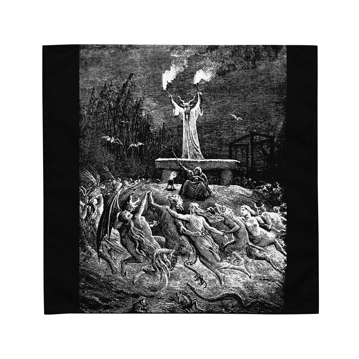 Witchcraft Altar Cloth - The Infernal Sabbat – The Luciferian Apotheca