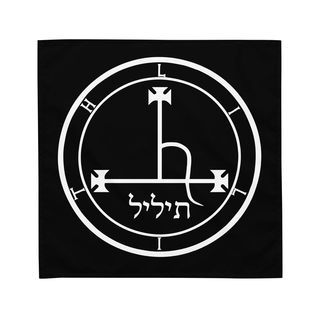 Demon Altar Cloth - Sigil of Lilith Night Demon – The Luciferian Apotheca