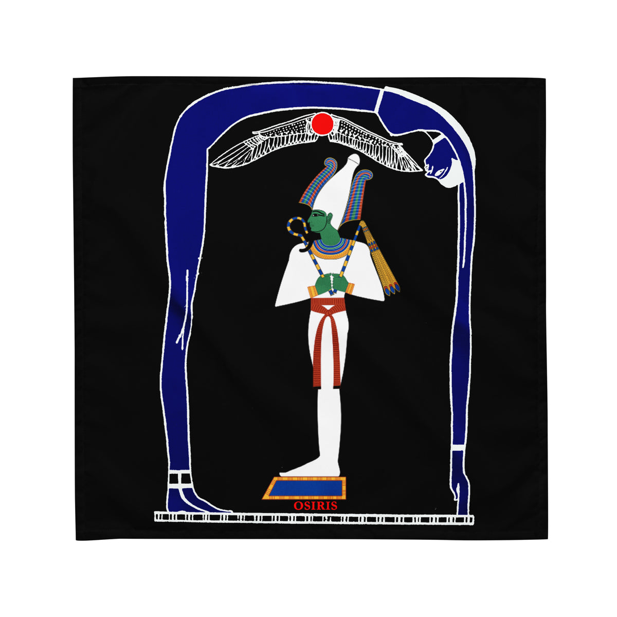 Egyptian Altar Cloth - Osiris God of the Dead and Regeneration – The ...