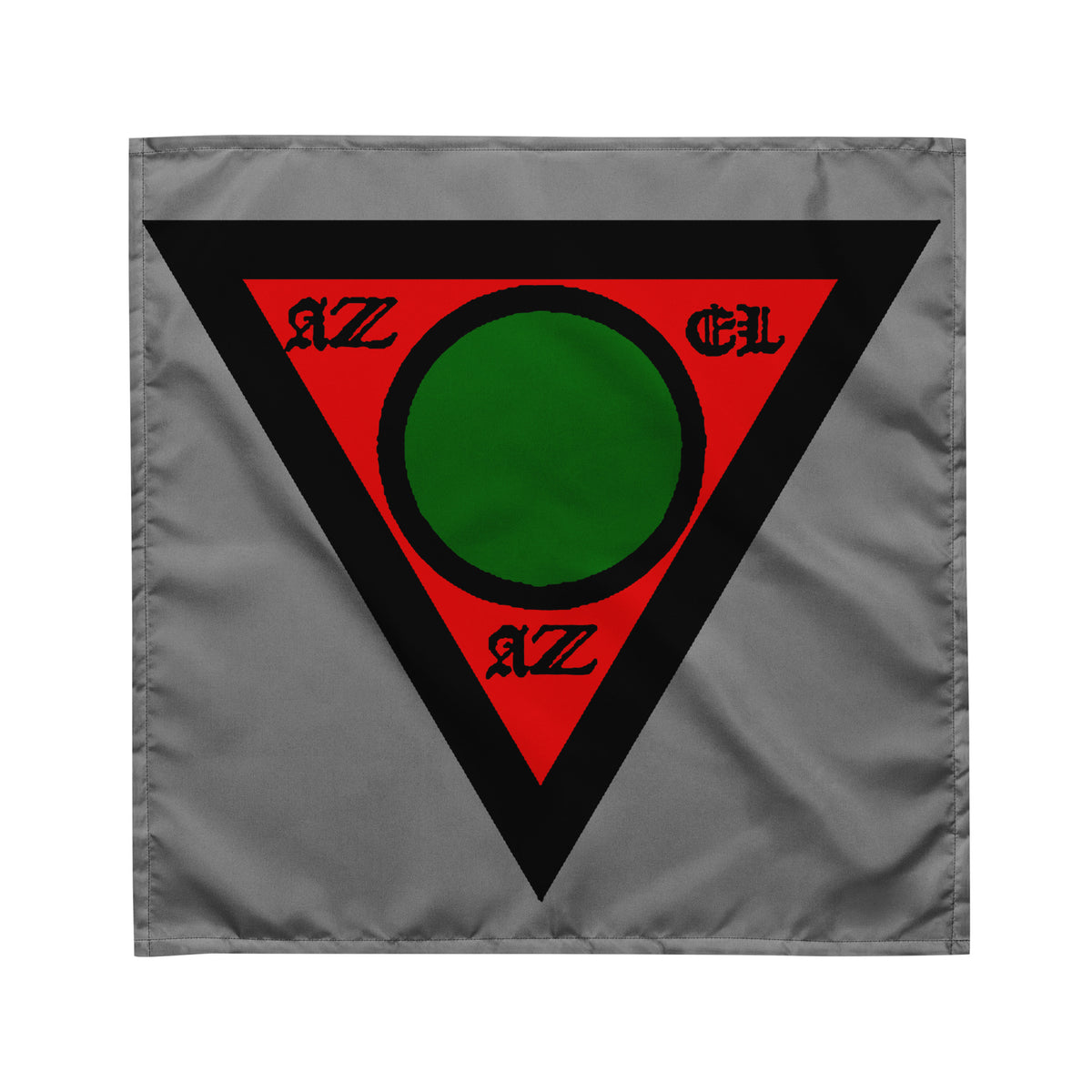 Luciferian Magick Altar Cloth - Evocation Circle of Azazel Red/Green ...