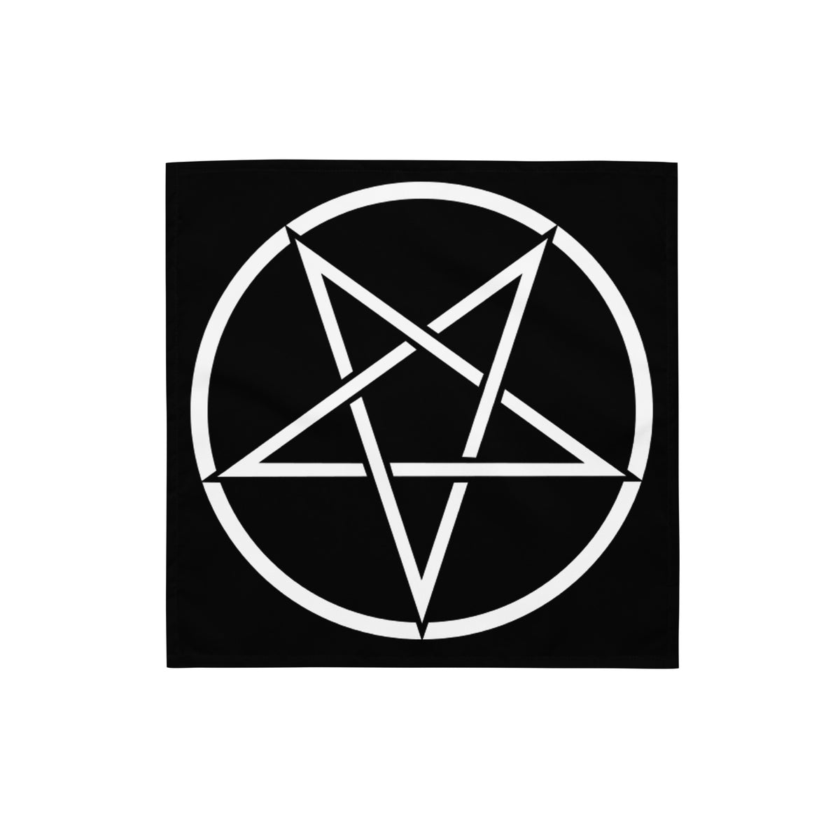 Witchcraft Altar Cloth - Inverted Pentagram – The Luciferian Apotheca