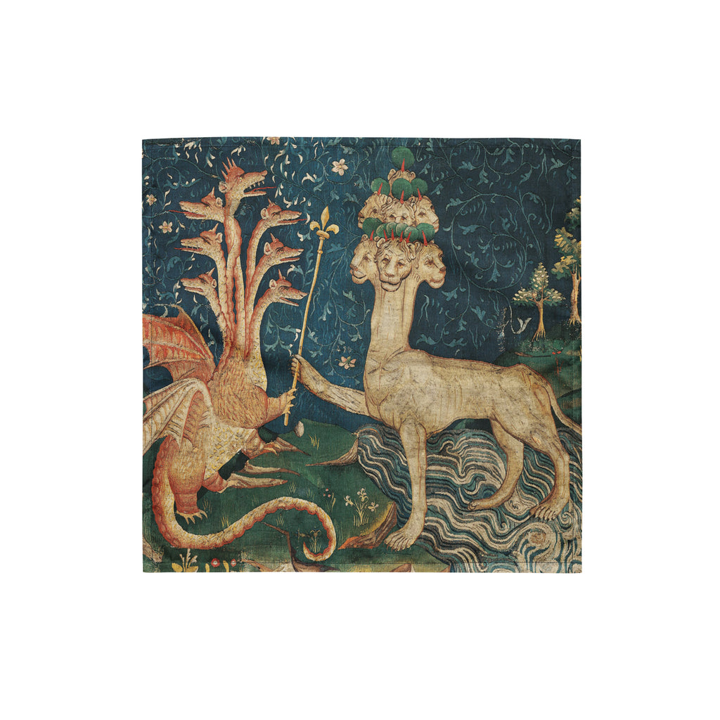 Satanic Altar Cloth - Antichrist Dragon (Satan) and Beast (Antichrist ...