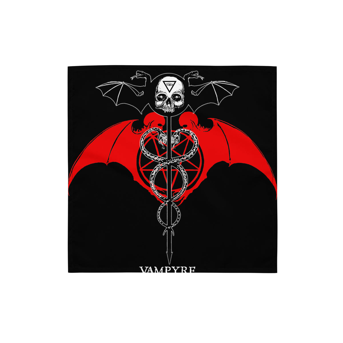 Vampire Altar Cloth – Vampyre Caduceus Varcolaci Symbols | Channel the ...