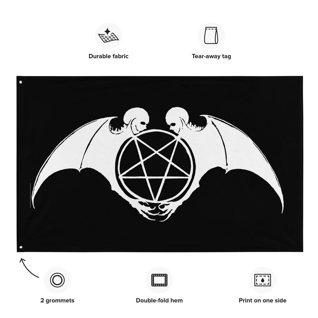 Vampyre Sigil of Varcolaci Flag – The Luciferian Apotheca