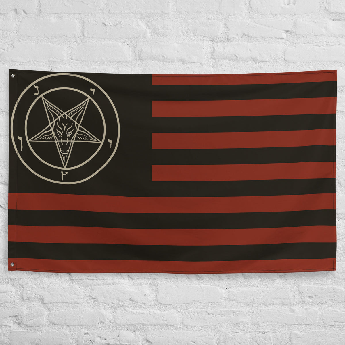Satanic Nation Flag – The Luciferian Apotheca