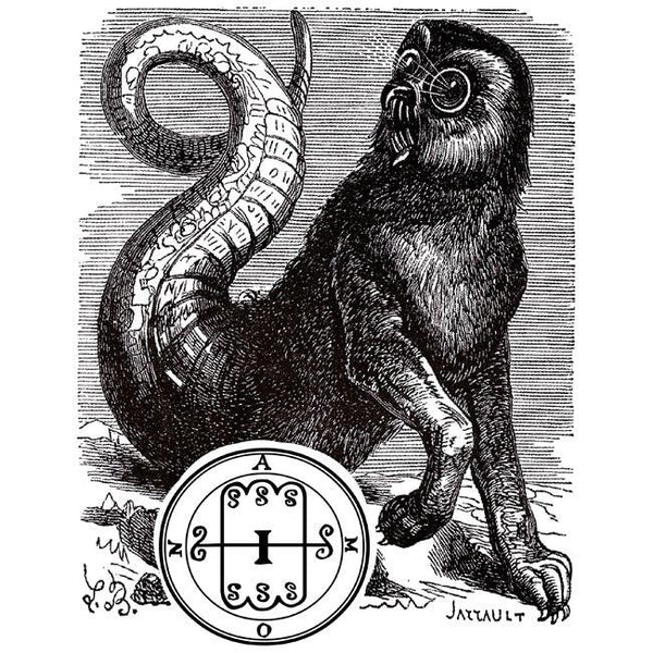 AMON Prince of Hell Goetia Demon 8 x 11 2-sided Print – The Luciferian ...