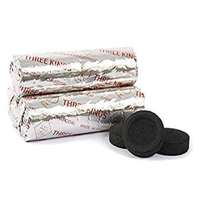 Three Kings Charcoal Tablets | 40MM Large Incense Burning Discs – The ...