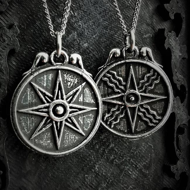 Double Sided Star of Ishtar (Venus) & Shamash (Sun Deity) Pendant – The ...