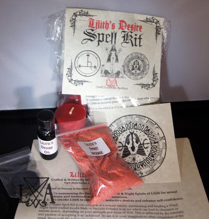 Lilith's Desire Spell Kit – The Luciferian Apotheca