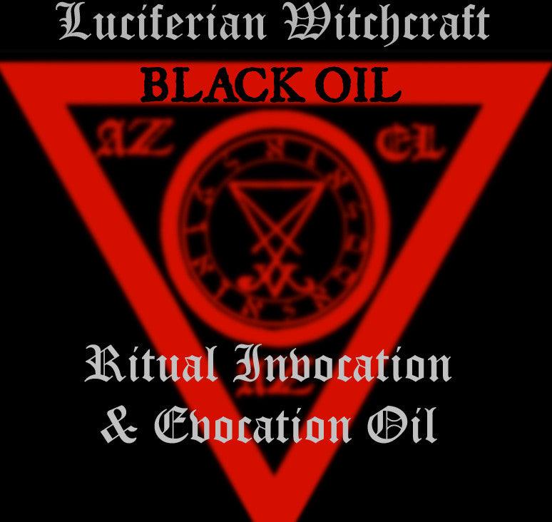Luciferian Black Magic Oil for Invocation & Evocation Rituals | Master ...