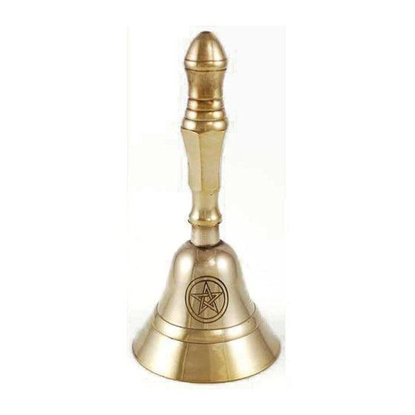 5" Pentagram Altar Bell – The Luciferian Apotheca