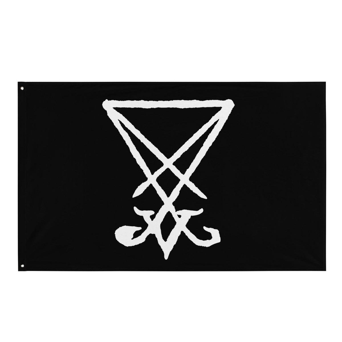 Sigil of Lucifer Flag | Spiritual Rebel Occult Banner – Durable Polyes ...