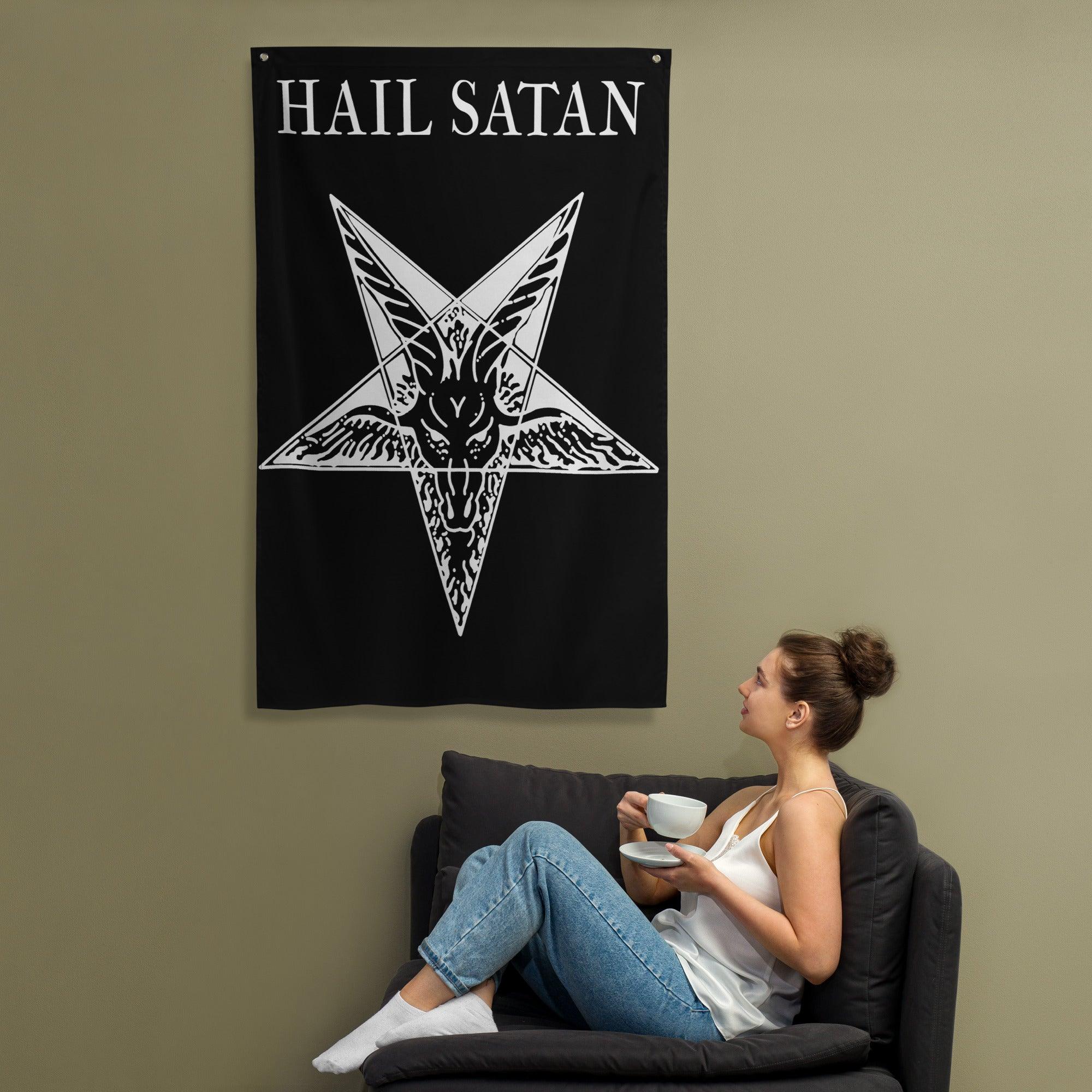 Hail Satan Flag – The Luciferian Apotheca