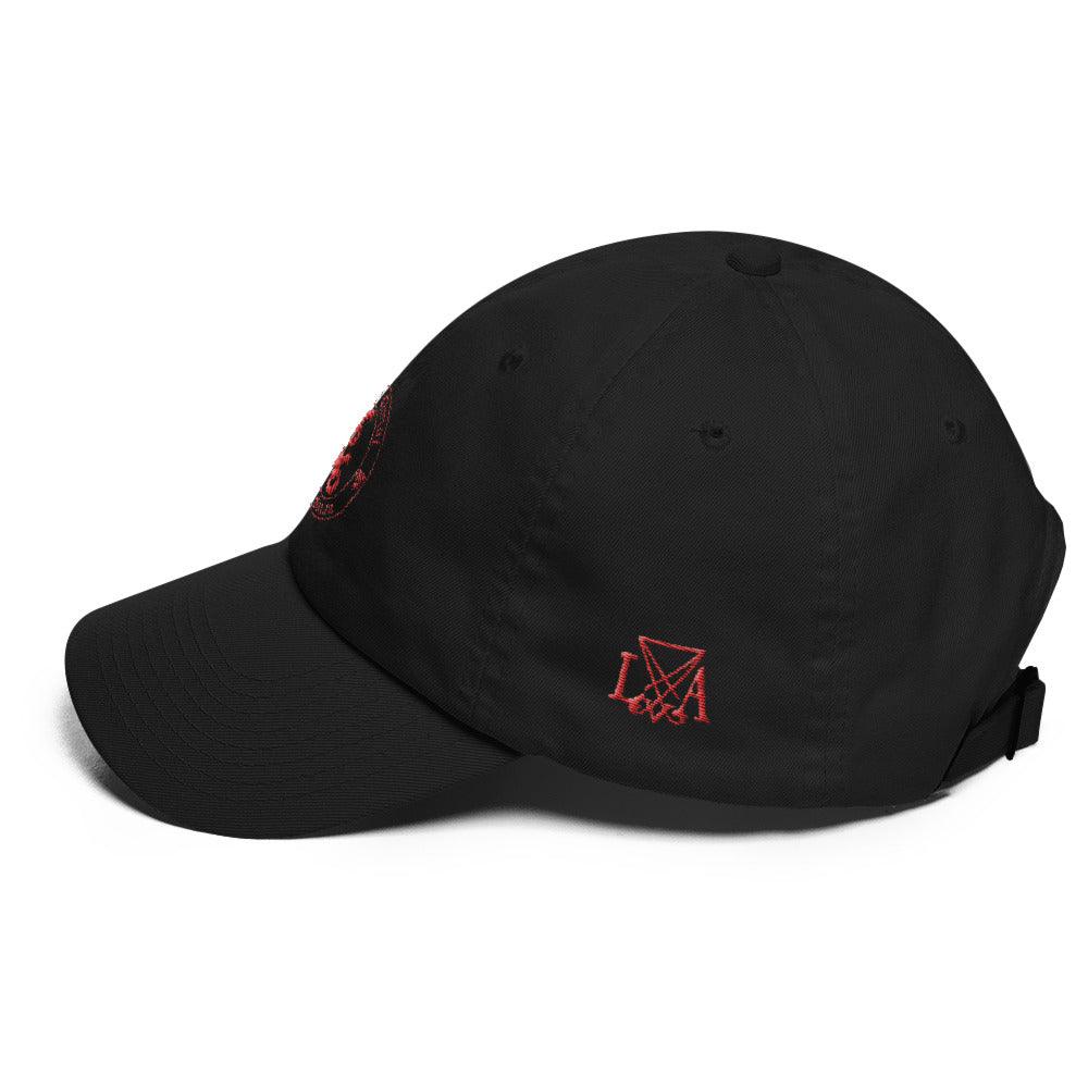 666 Deny Christ, Hail Satan! Embroidered Hat – The Luciferian Apotheca