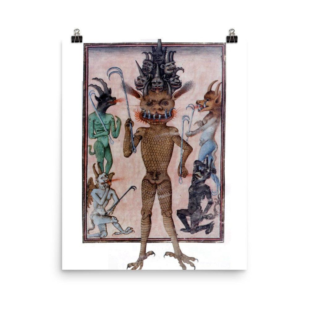 Beelzebub Devil Photo paper poster – The Luciferian Apotheca