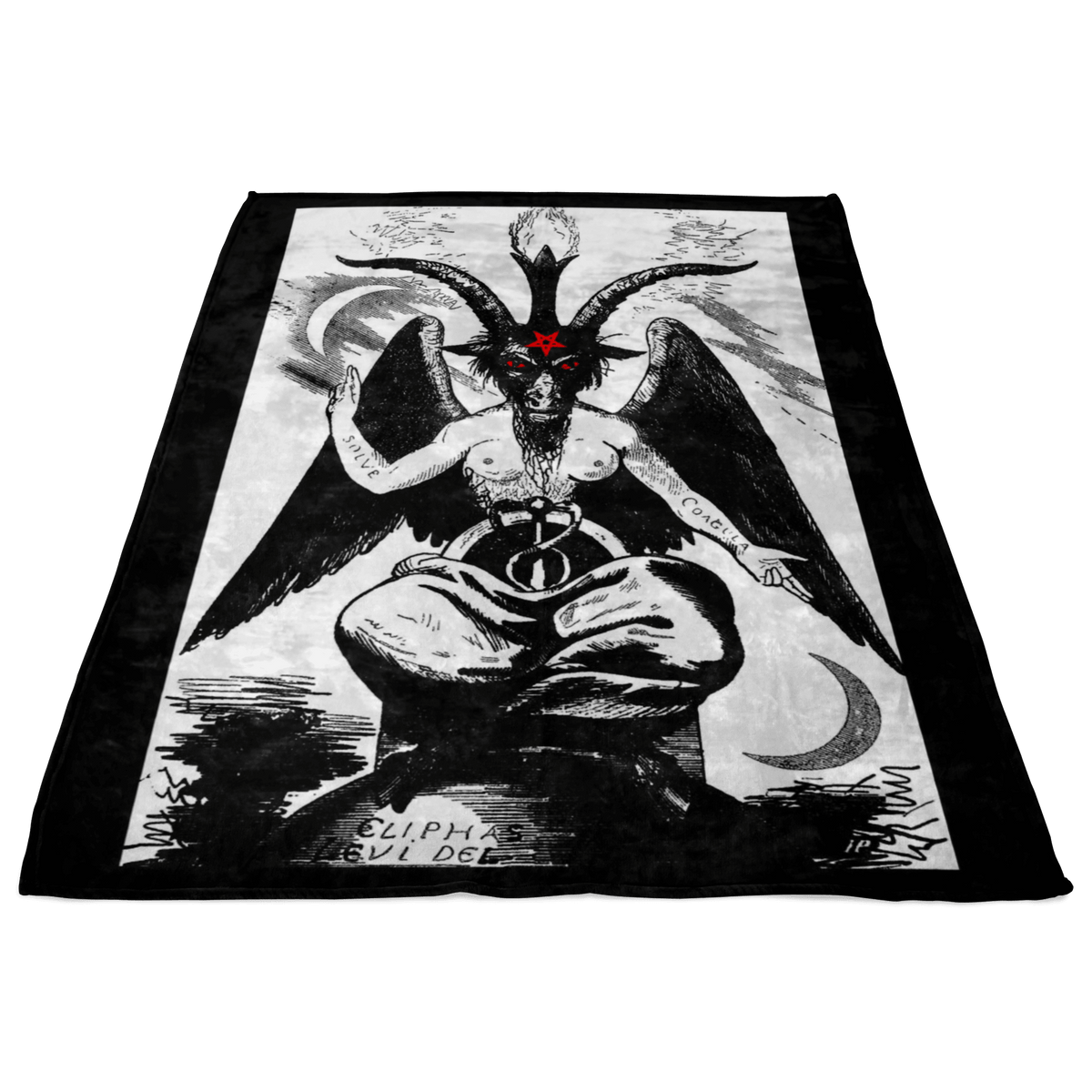 Sabbatic Goat 'Baphomet' Fleece Blanket – The Luciferian Apotheca