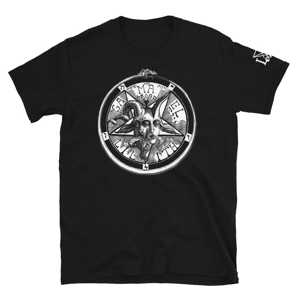 Luciferian T-Shirt Sigil of Infernal Union (Bible of the Adversary ...